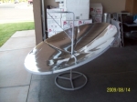 Parabolic Solar Cooker: Cantinawest's "Solar Burner"